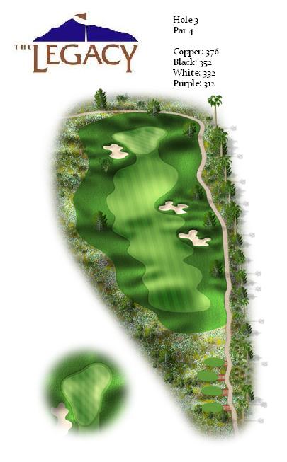 Digital Yardage Book - The Legacy Golf Club